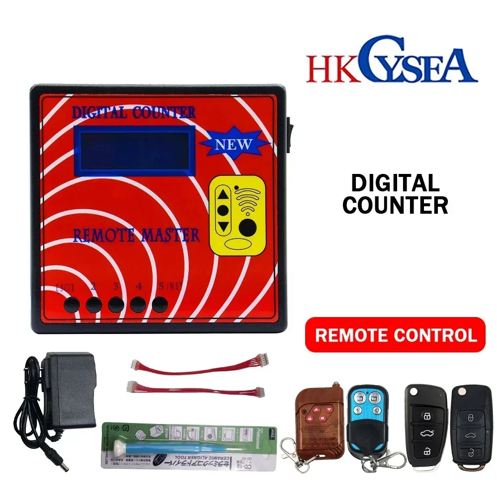 New Digital Counter Frequency Tester,Fixed/Rolling Code Auto Remotes ...
