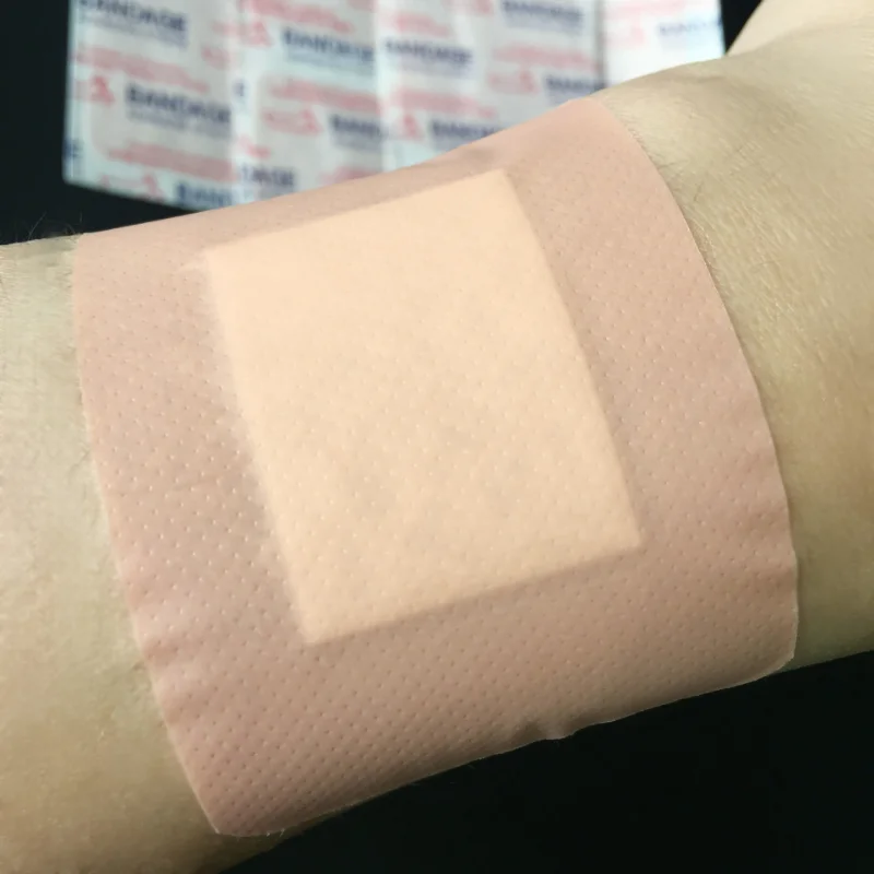 50pcs-set-7-6x5cm-PE-Patches-Skin-Color-Rectangle-Band-Aid-First-Aid ...