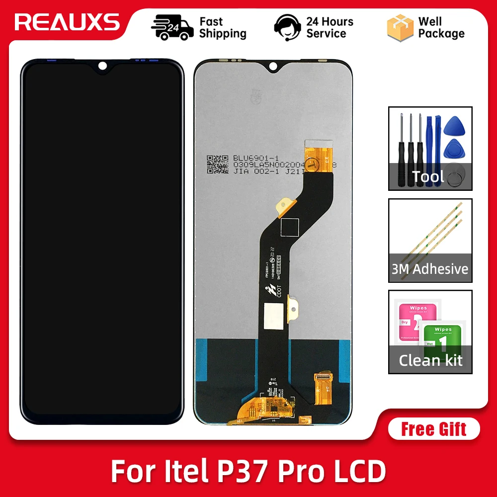 6-8-For-Itel-P37-Pro-LCD-Display-Touch-Screen-Digitizer-Assembly-for ...