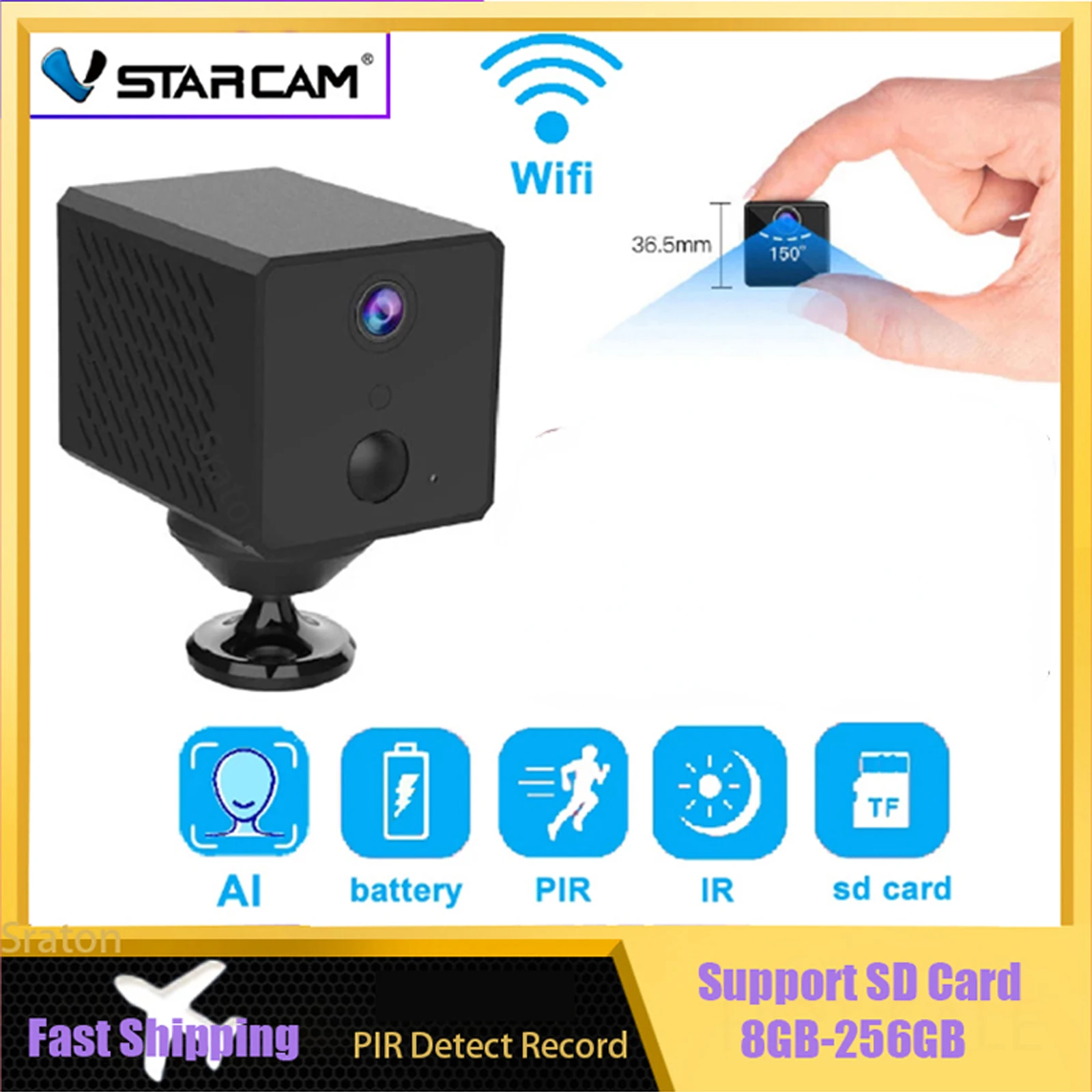 Vstarcam-1080P-Mini-Camera-CB71CB73-Rechargeable-Battery-IP-Camera ...