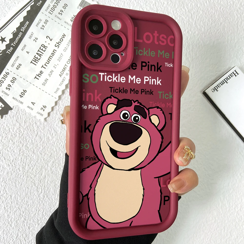 Cartoon-Lotso-Bear-Phone-Case-for-Xiaomi-Redmi-Note-13-12-12S-11-11S-10 ...