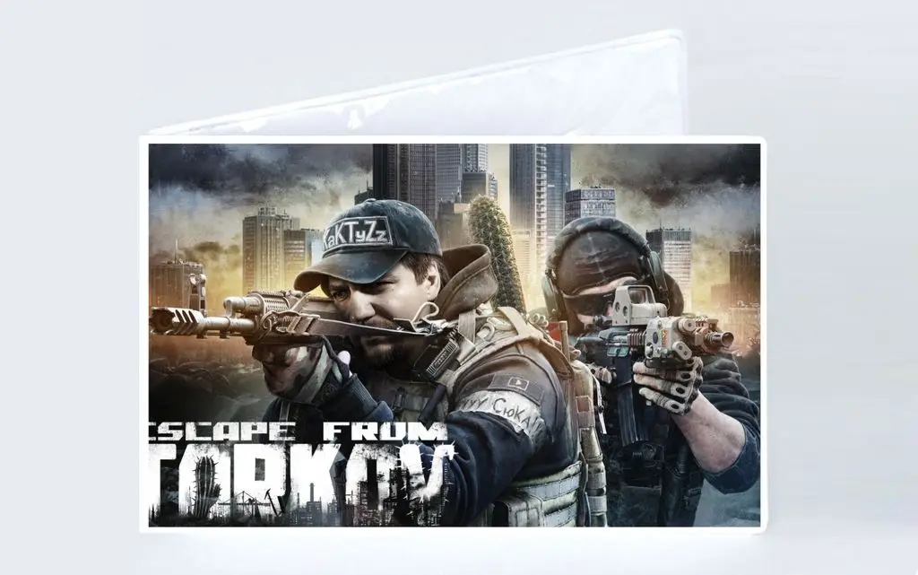 Capa para o bilhete de estudante para o jogo escape de tarkov, eskeep ...