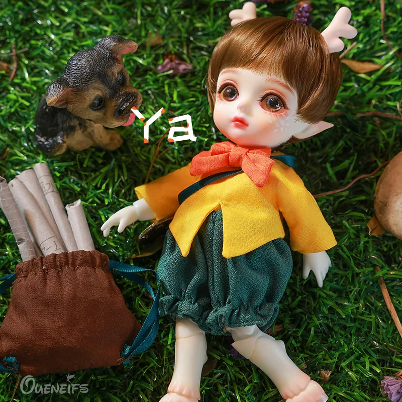 Ya 1/8 BJD Doll Forest Fantasy Deer Feet And Deer Head Resin Toys High ...