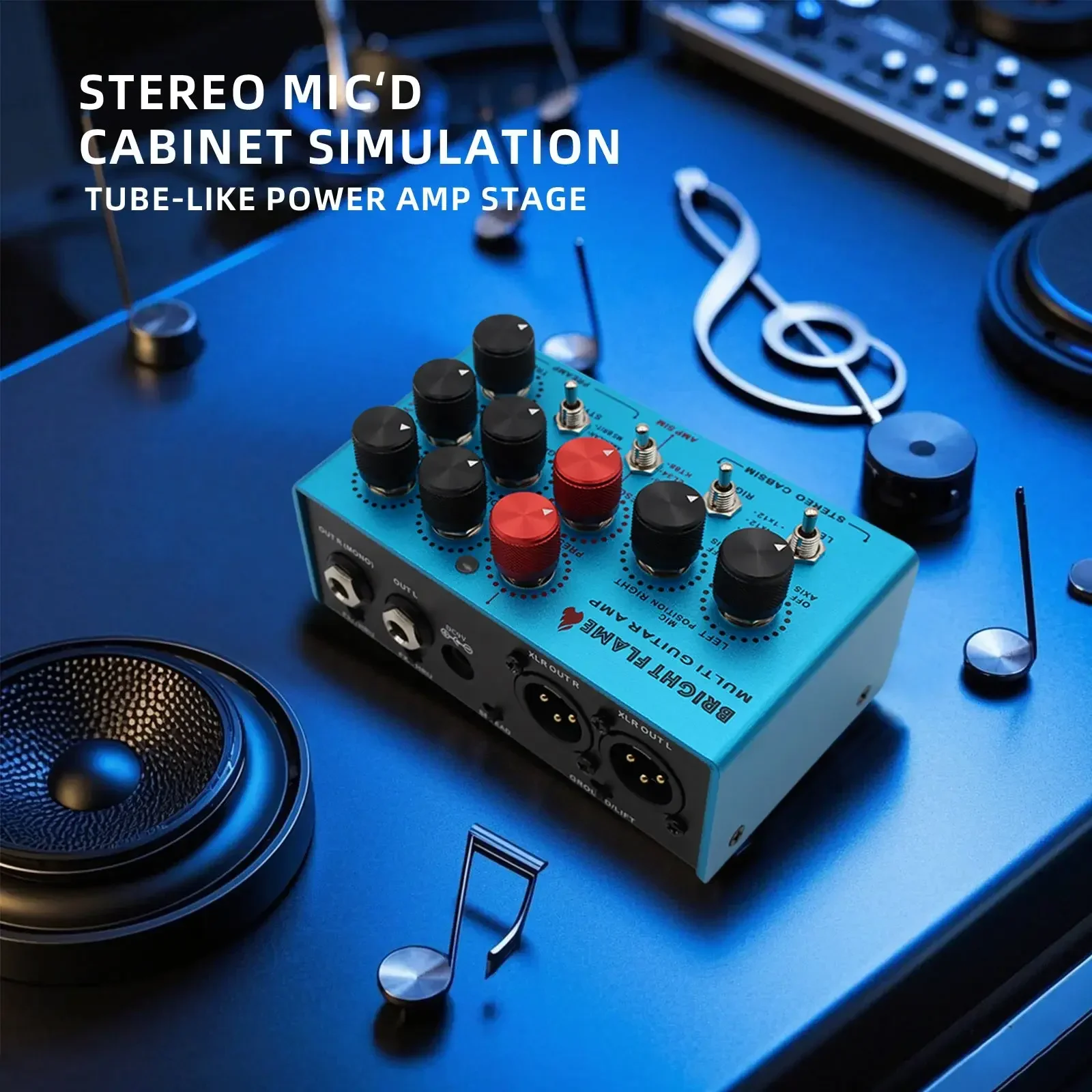 Mosky 3-Loop True Bypass Effects Switcher - Guitar/bass Loop Router ...
