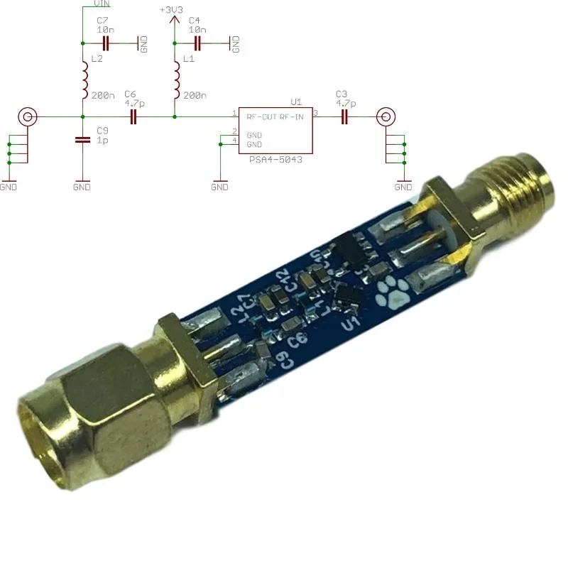 1PCS-LNA-for-RTL-Based-SDR-Receivers-Low-Noise-Signal-Amplifier-0-05 ...