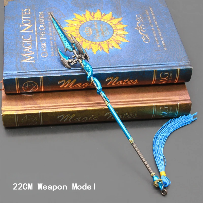 22CM-Naraka-Bladepoint-Game-Peripheral-Anime-Zinc-Alloy-Weapon-Model ...