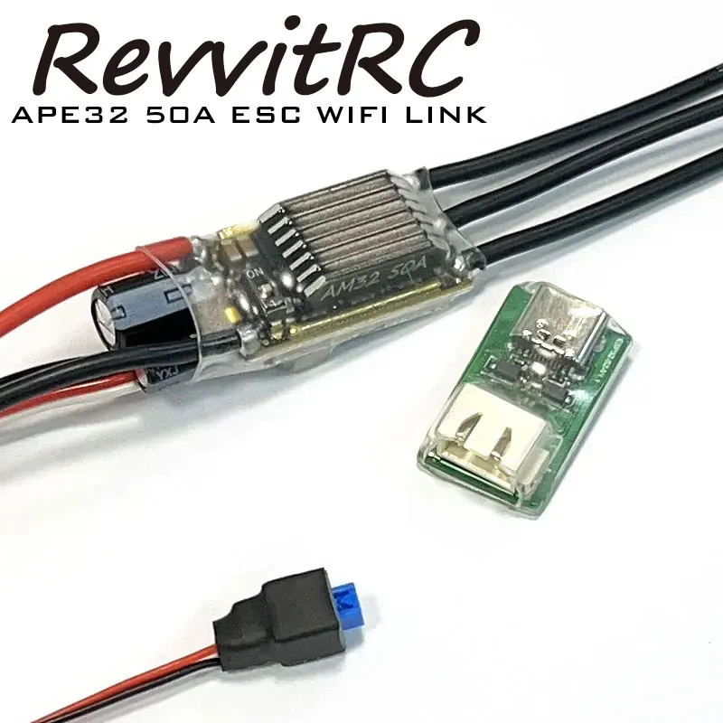 RevvitRC APE32 AM32 50A ESC Bluetooth Adjust Parameters Firmware Can ...