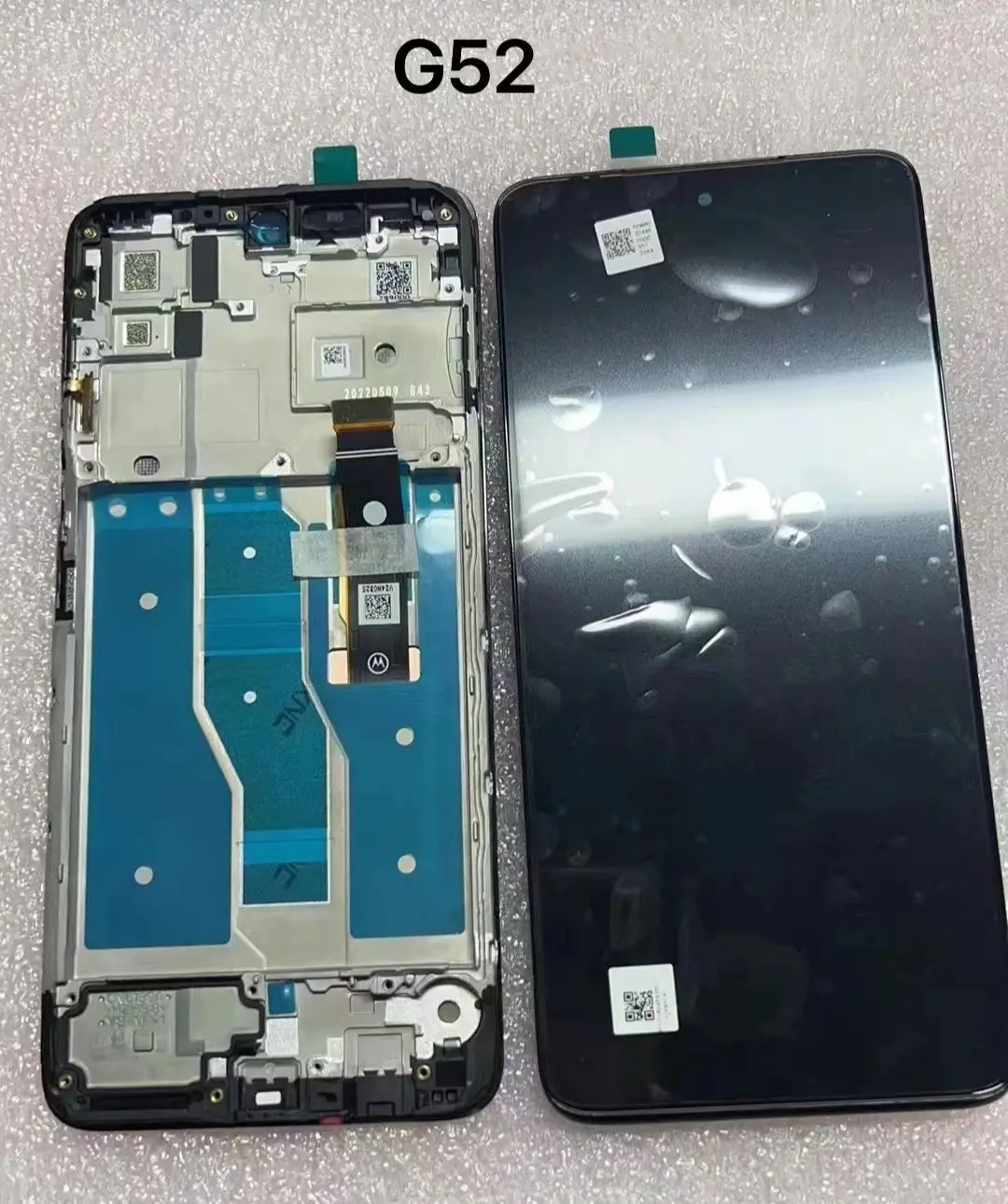 Original AMOLED 6.6" For Motorola Moto G52 LCD Display Screen Sensor Digiziter Assembly For ...