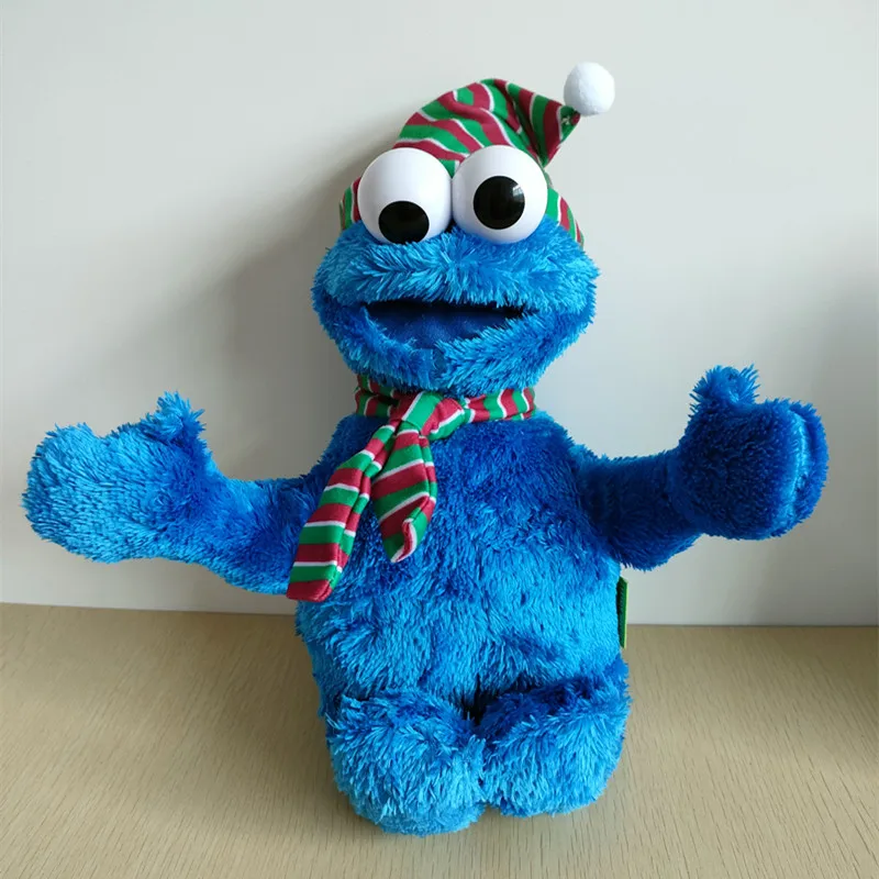 Authentic-Disney-Sesame-Street-COOKIE-MONSTER-Christmas-Cosplay-Cartoon ...