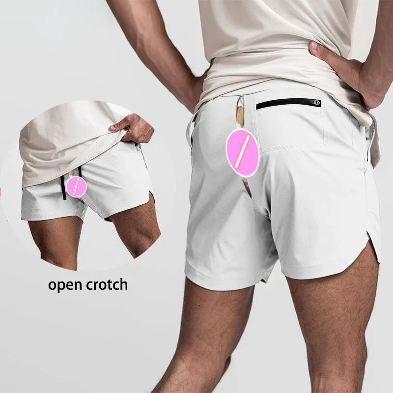 Men-Summer-Shorts-Invisible-Zipper-Open-Crotch-Pants-Boyfriend-Convenient-Outdoor-Sex-Gift-Sexy ...