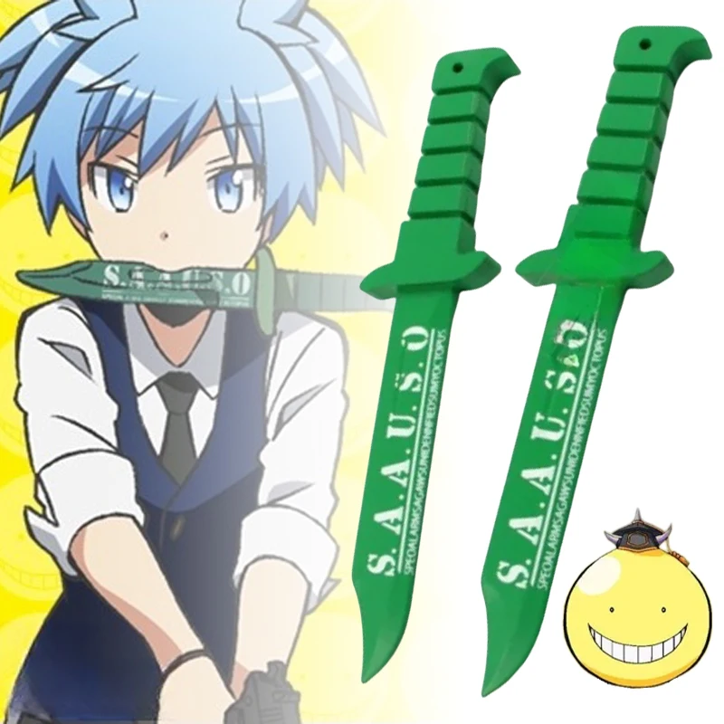 37cm-Shiota-Nagisa-Dagger-Assassination-Classroom-Cosplay-Prop-Ninja ...