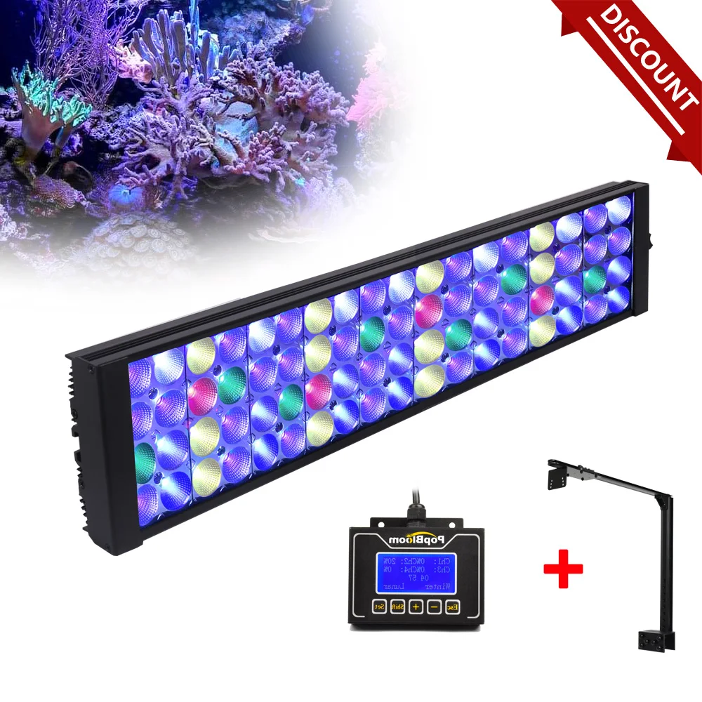 PopBloom-Marine-Aquarium-Light-Reef-LED-Light-Full-Spectrum-for-Coral ...
