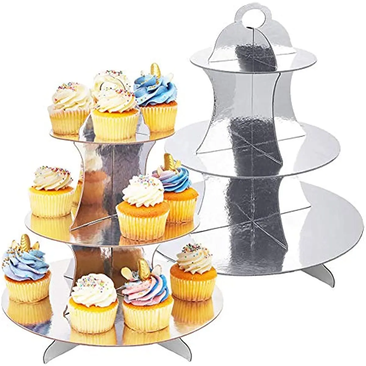 How To Make A Cupcake Stand Out Of Cardboard