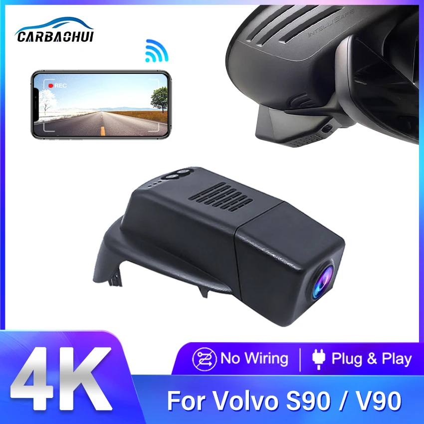4K 2160P Plug and play Car DVR Video Recorder Dash Cam Camera For Volvo ...