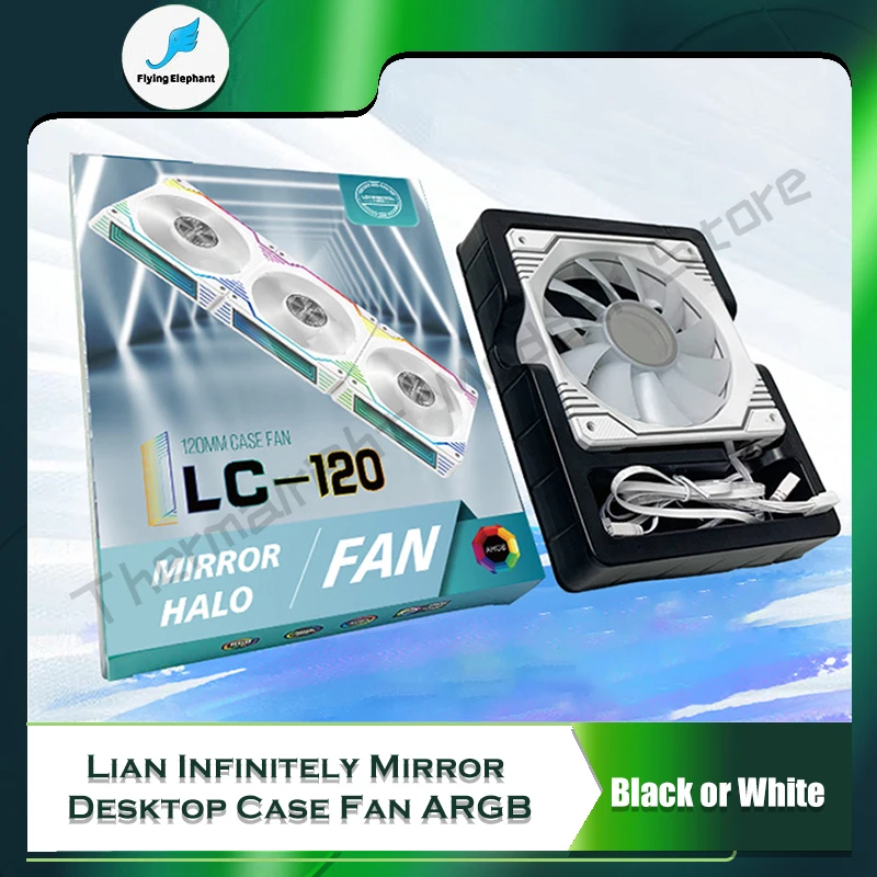 Computador Gamer Gabinete RGB Caso Infinitamente Espelho Tipo 5V ARGB ...