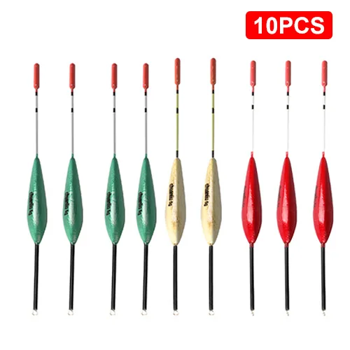 10pc-Fish-Float-Rocky-Fishing-Drift-Long-range-5g-Buoyancy-Fishing ...