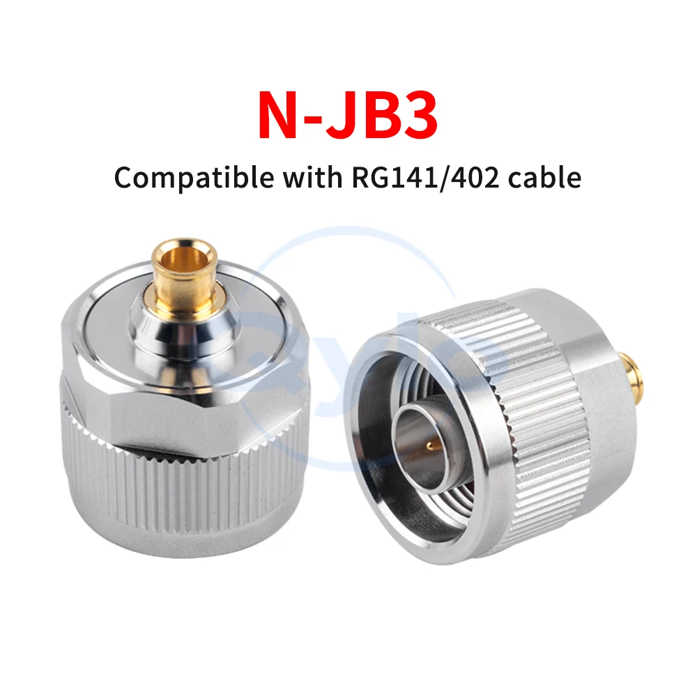 Radio Frequency Connector N-JB3 Male Connector to RG141 RG402 N-J Male ...