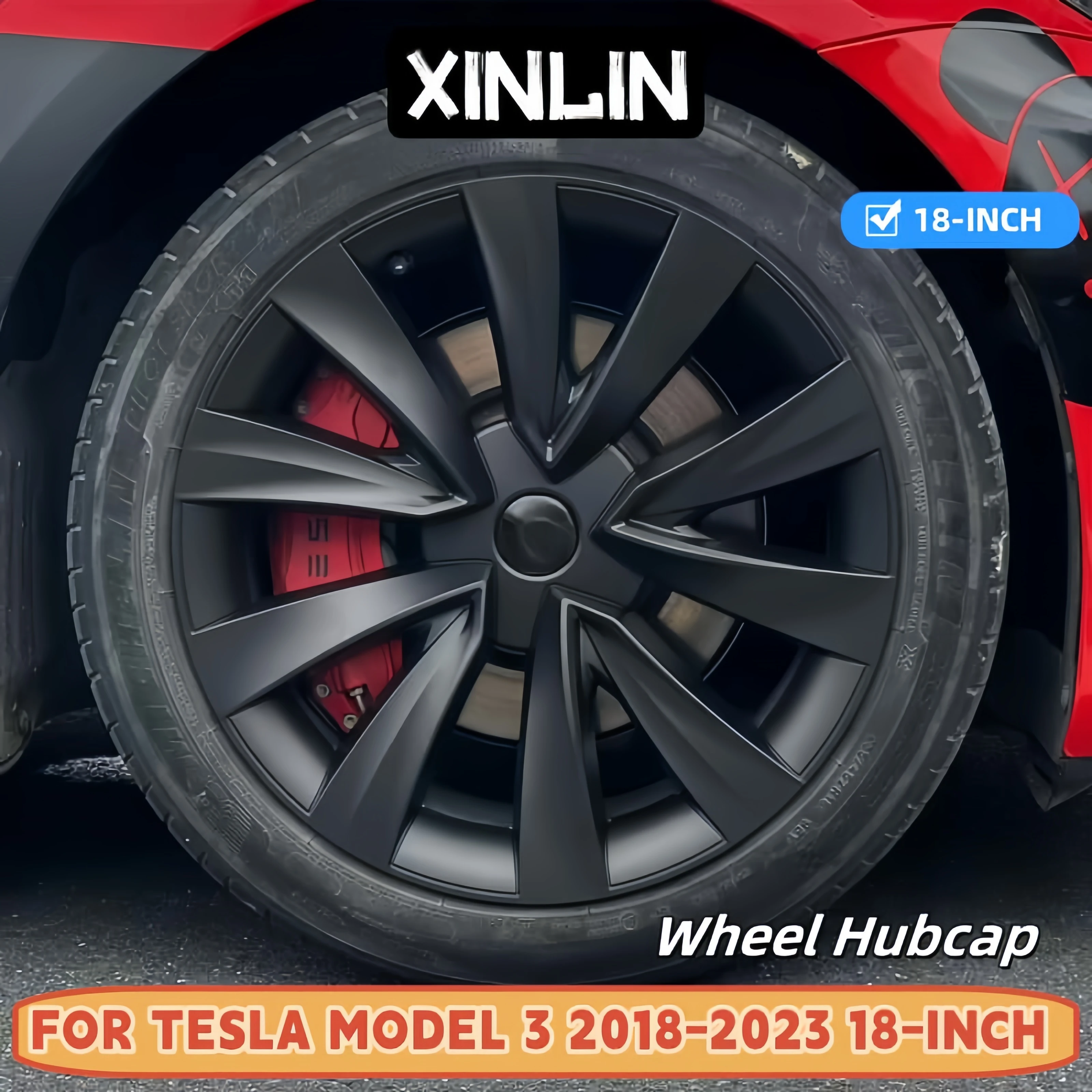 4PCS HubCap Car Replacement Performance Wheel Cover Cap Automobile Full ...