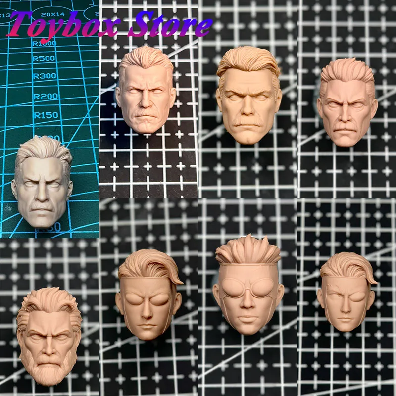 1-12-Scale-Invincible-Omnipotent-Hero-Delicate-White-Model-Head-Sculpt ...