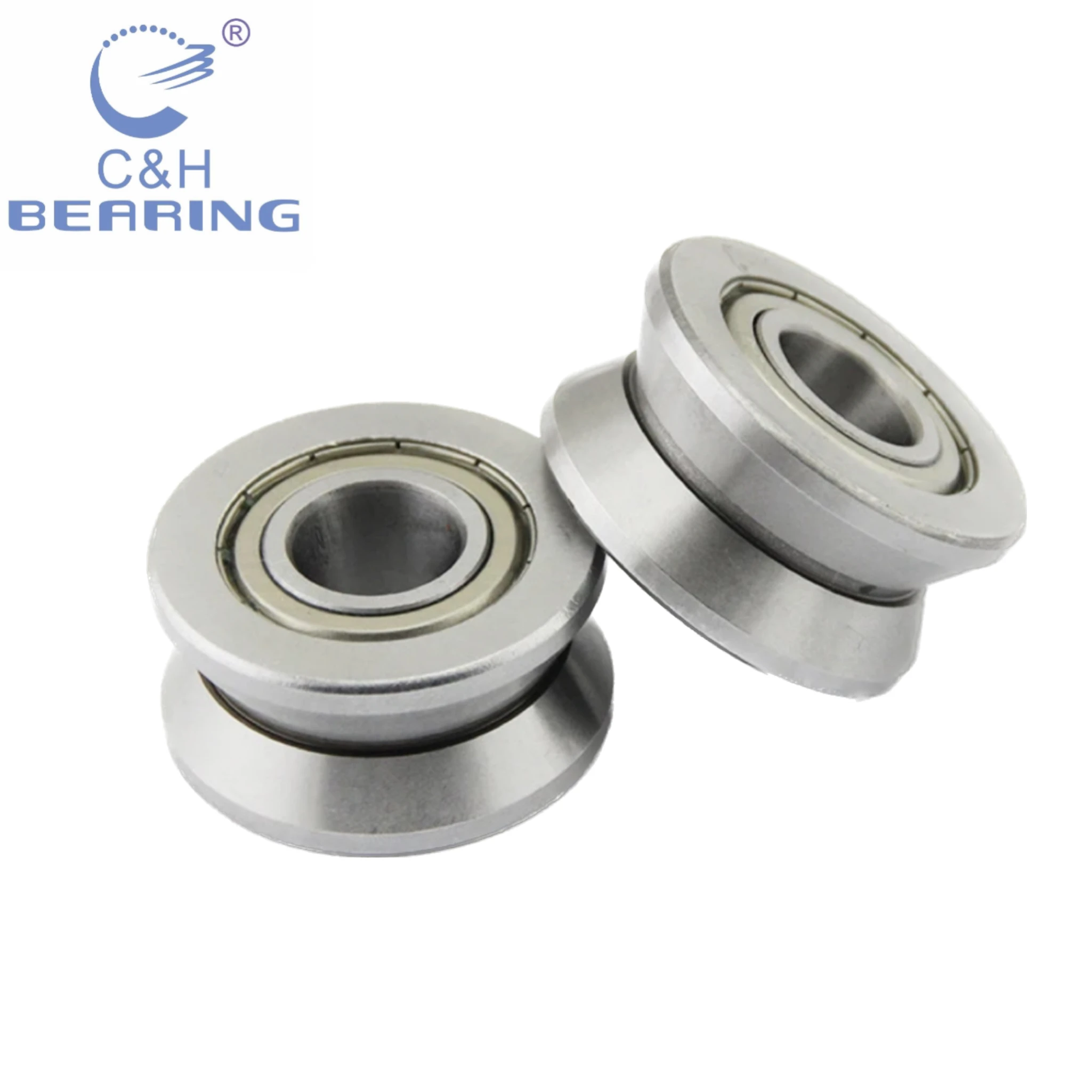 1PCS LV202-40-2Z Track Rollers with 120-degree V groove profiled outer ...