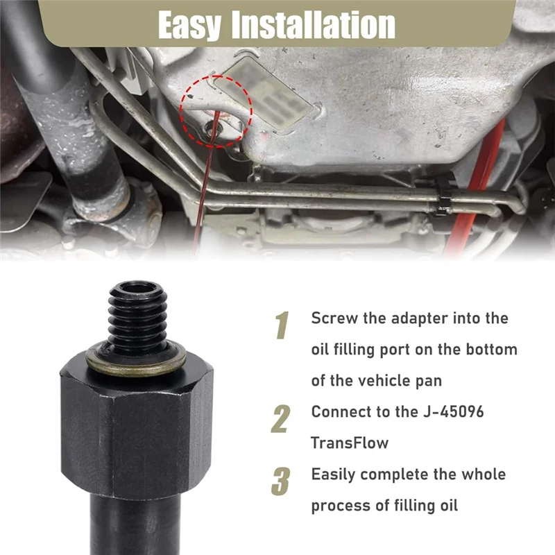 DT-51190 Transmission Oil Fill Adapter For GM 8L90 Transmission For GMC ...