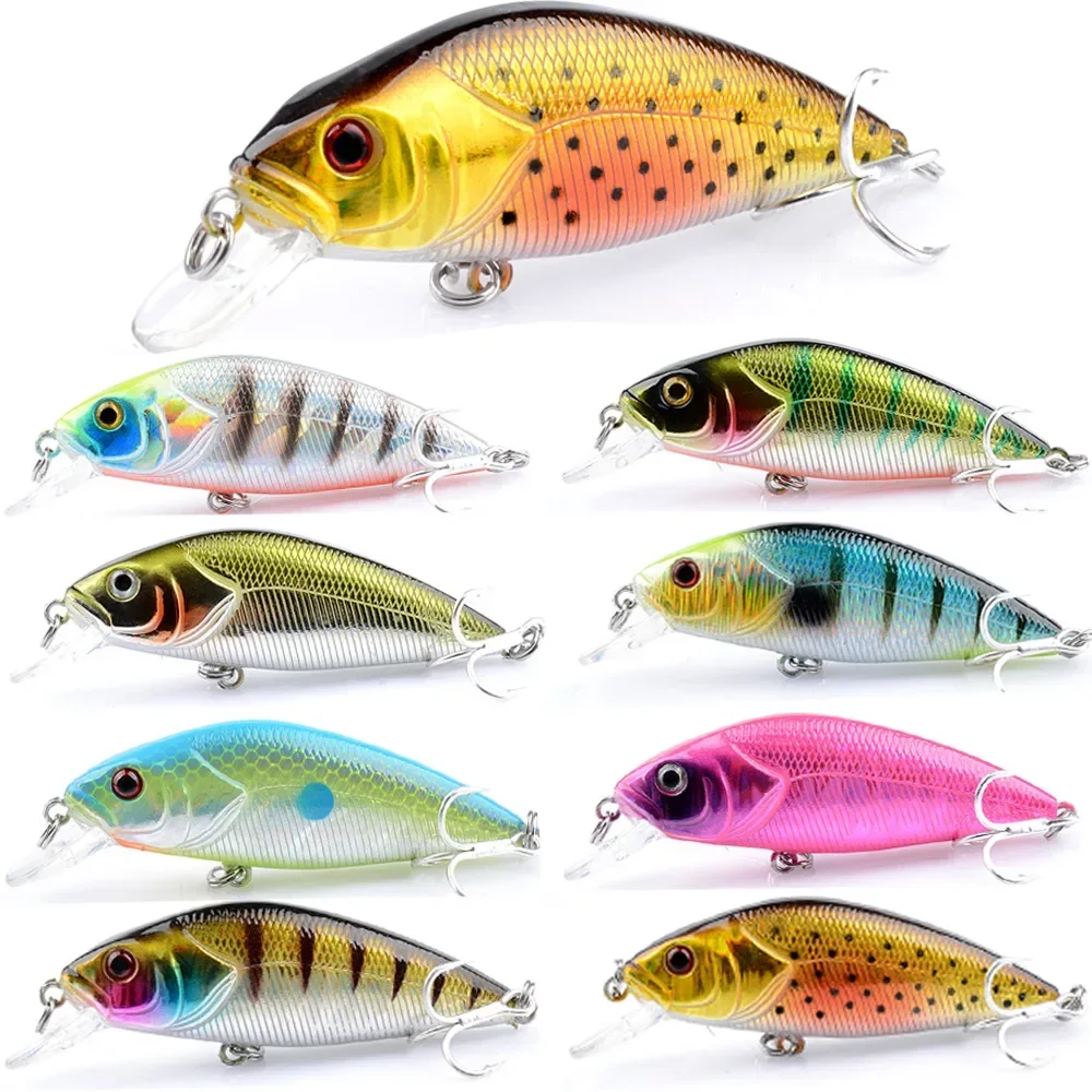 New-Luya-Bait-Floating-Hard-Bait-6-9CM-6-5G-Sound-Bead-Long-Cast-Minnow ...