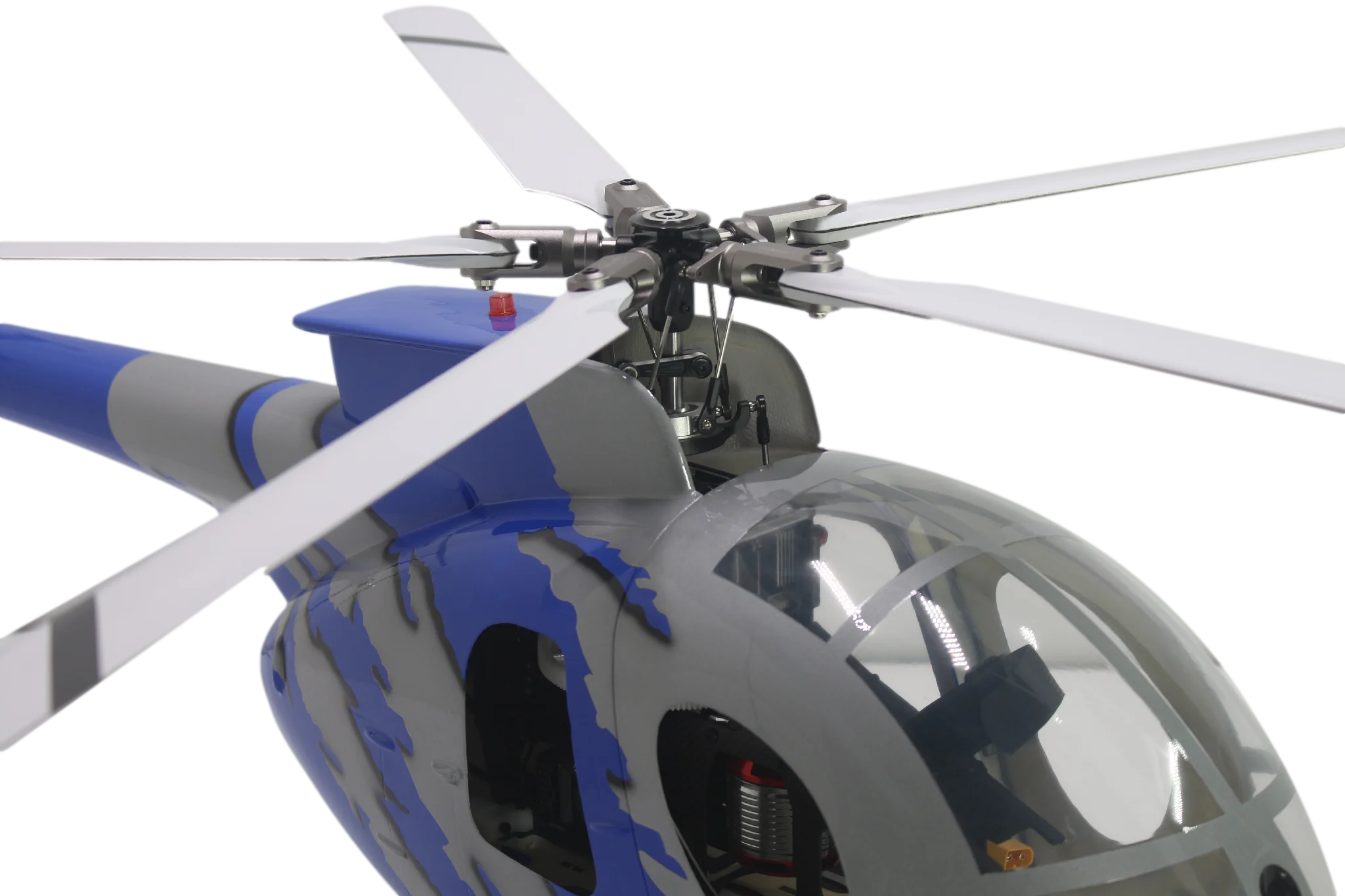 FLISHRC Roban MD-500E MD500 G-Jive 500 Size Helicopter Scale Five Rotor ...