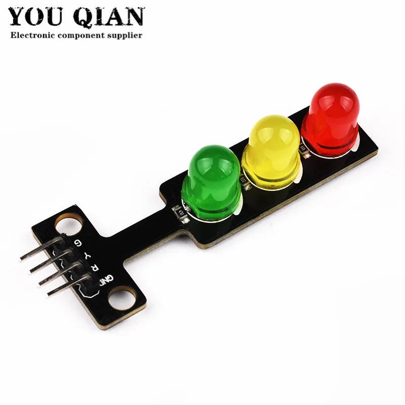 Led Traffic Lights Light-emitting / Digital Signal Output Traffic Light ...