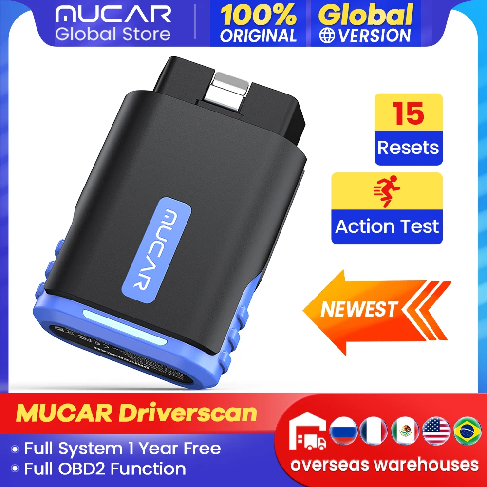 MUCAR-Driverscan-OBD2-Diagnostic-tools-Full-system-ABS-Engine-SRS-15 ...