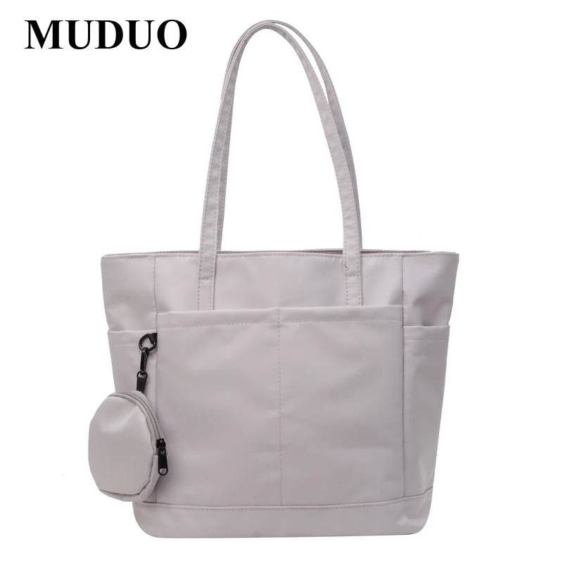 2024-MUDUO-Versatile-Shoulder-Bag-College-Wind-Commuting-Canvas-Square-Students-Large-Capacity ...