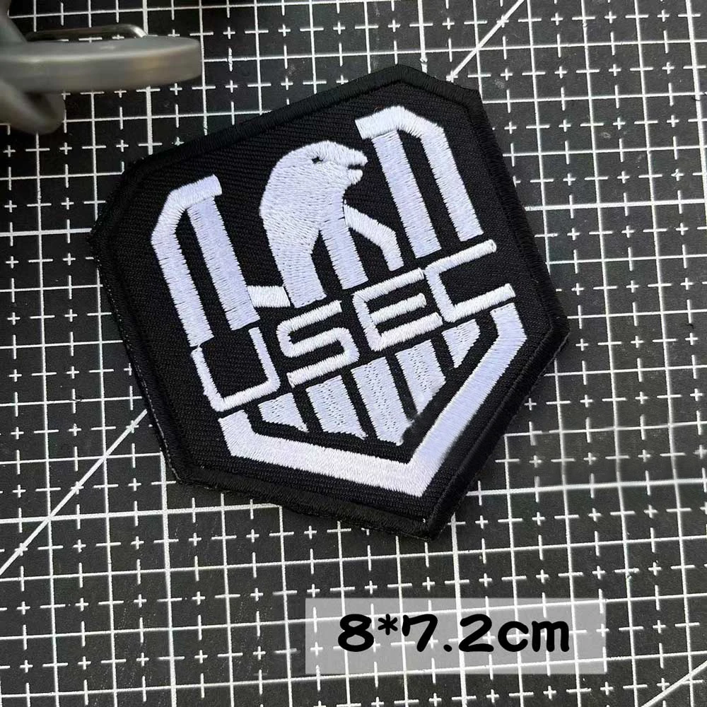 Parche de PVC de Escape From Tarkov IR para mochilas, pegatinas tácticas, parches bordados para ...