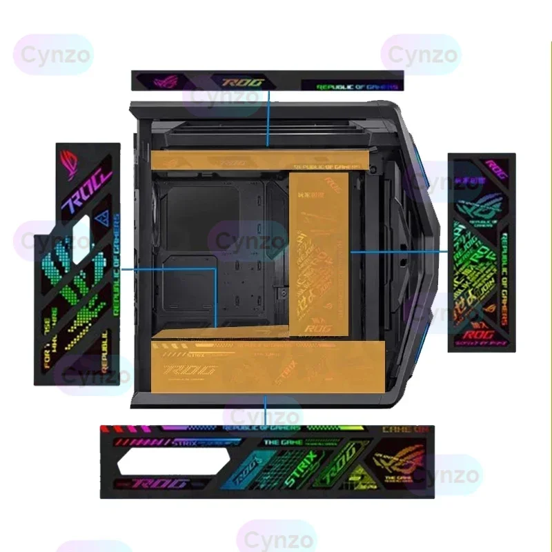 ARGB-ROG-HYPERION-Lighting-Panels-for-Asus-GR701-Chassis-MOD-5V-AURA ...