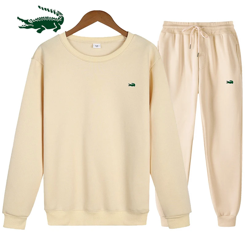 Terno-esportivo-casual-masculino-pul-ver-com-gola-redonda-su-ter-cal-as ...