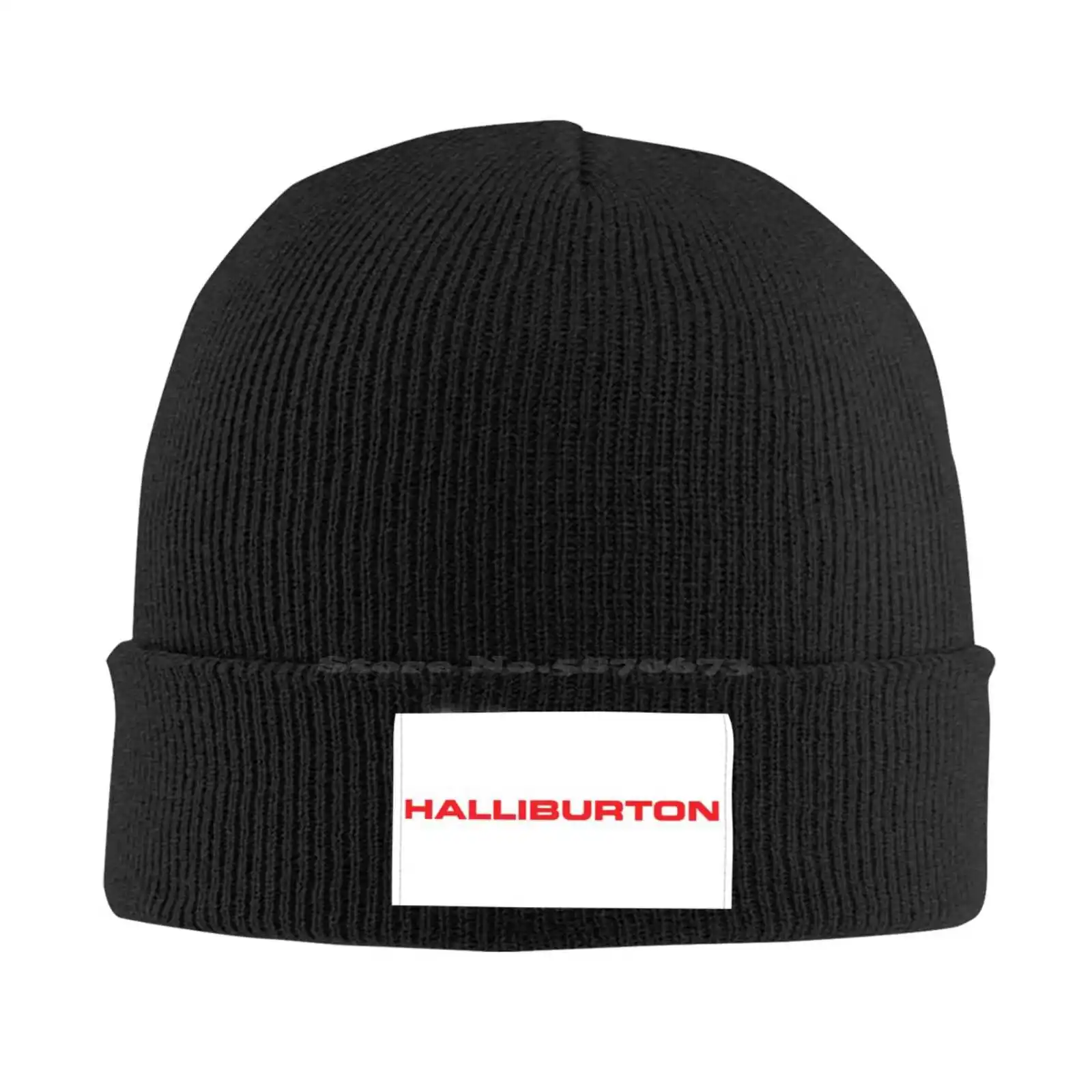 Halliburton-Logo-Printed-High-quality-Knitted-cap-Denim-cap-Baseball ...