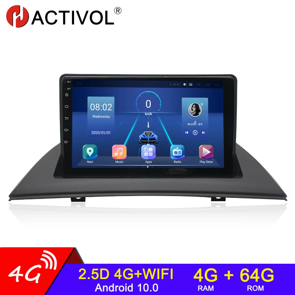 4G+64G Android 10 2 din Car Radio For BMW X3 E83 2004 2005 2007 2012 ...