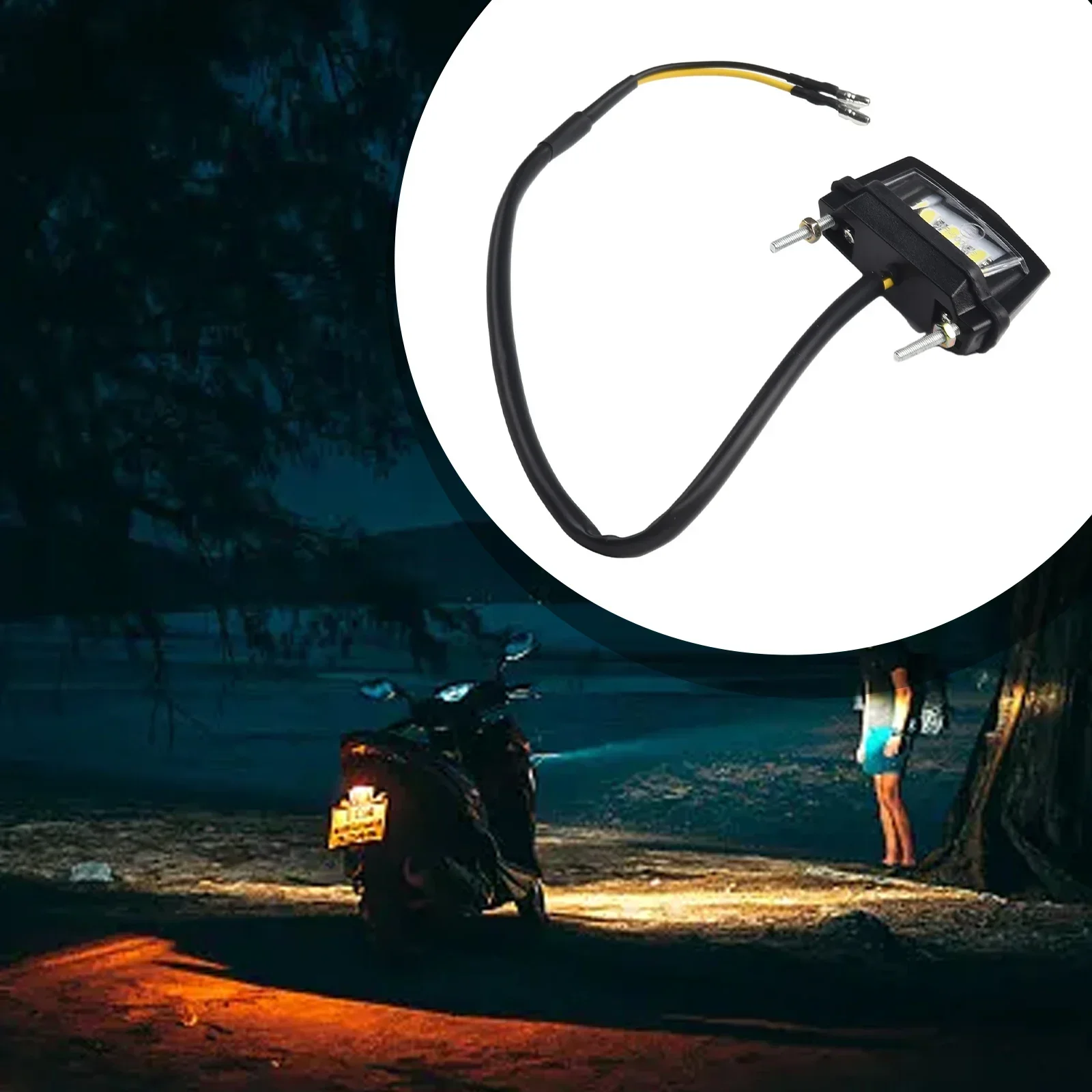 Motorcycle-License-Plate-Light-Multi-Use-Number-12V-ABS-Plastic ...