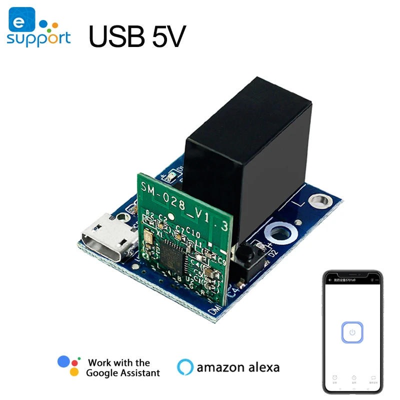 eWeLink-DC5V-12V-Smart-Wifi-Switch-Universal-Relay-Module-Wireless ...