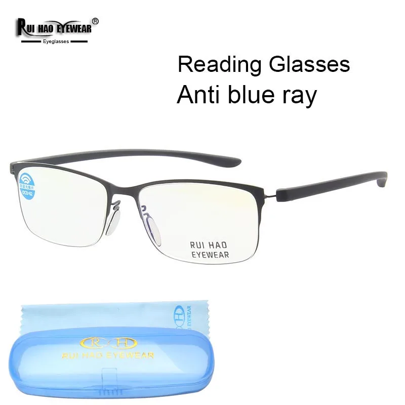 Anti Blue Ray Reading Glasses Presbyopic Eyeglasses Work Spectacles ...