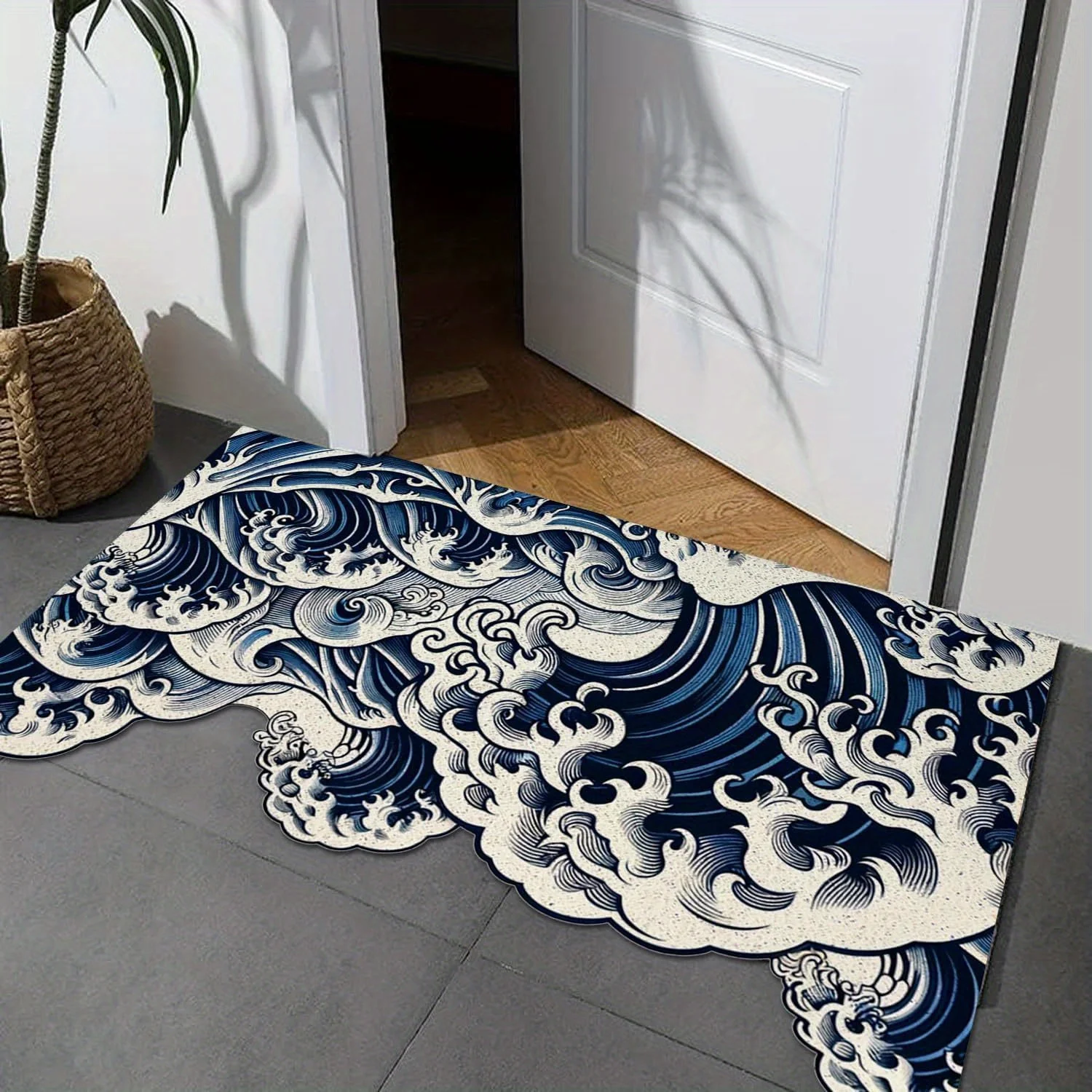 VIKAMA Halloween Floor Mat Clown Carpet Entrance Door Mat Bathroom And ...