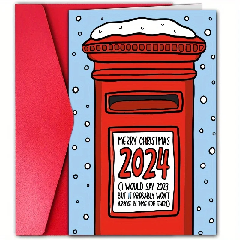 1pc-Happy-Christmas-Time-Card-Merry-Christmas-Card-December-Christmas ...