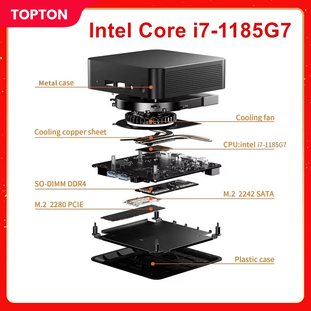 Topton-Pocket-PC-Intel-i7-1185G7-Gaming-Mini-PC-Windows-11-Desktop ...