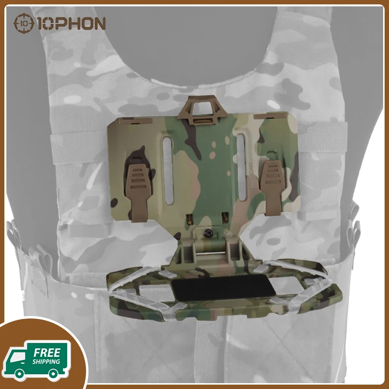 Tactical-Chest-Mobile-Phone-Plates-Vest-Holder-Plates-Carrier-Panel ...