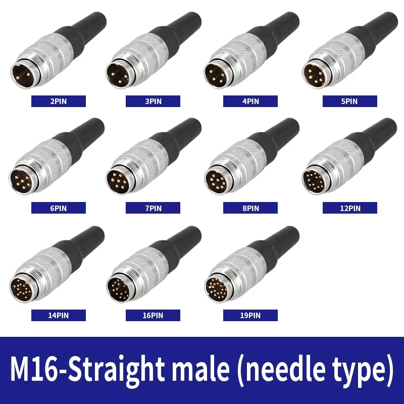 5-10-20PCS-Air-Aviation-M16-09-Series-Straight-Male-Needle-Type ...