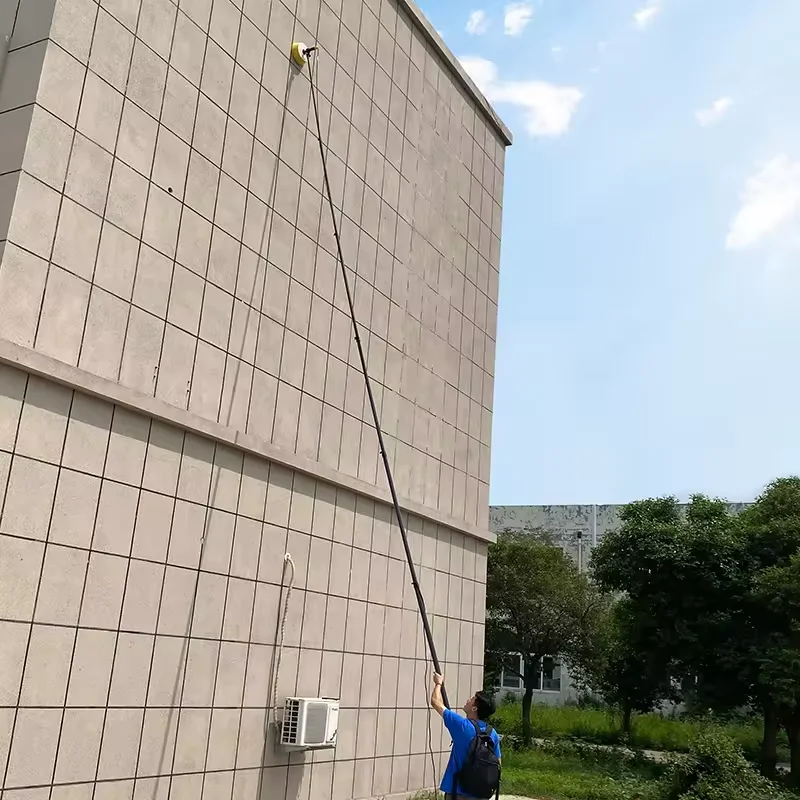 12m-High-Rise-Building-Window-Cleaning-Carbon-Fibre-Pole-High-Altitude ...