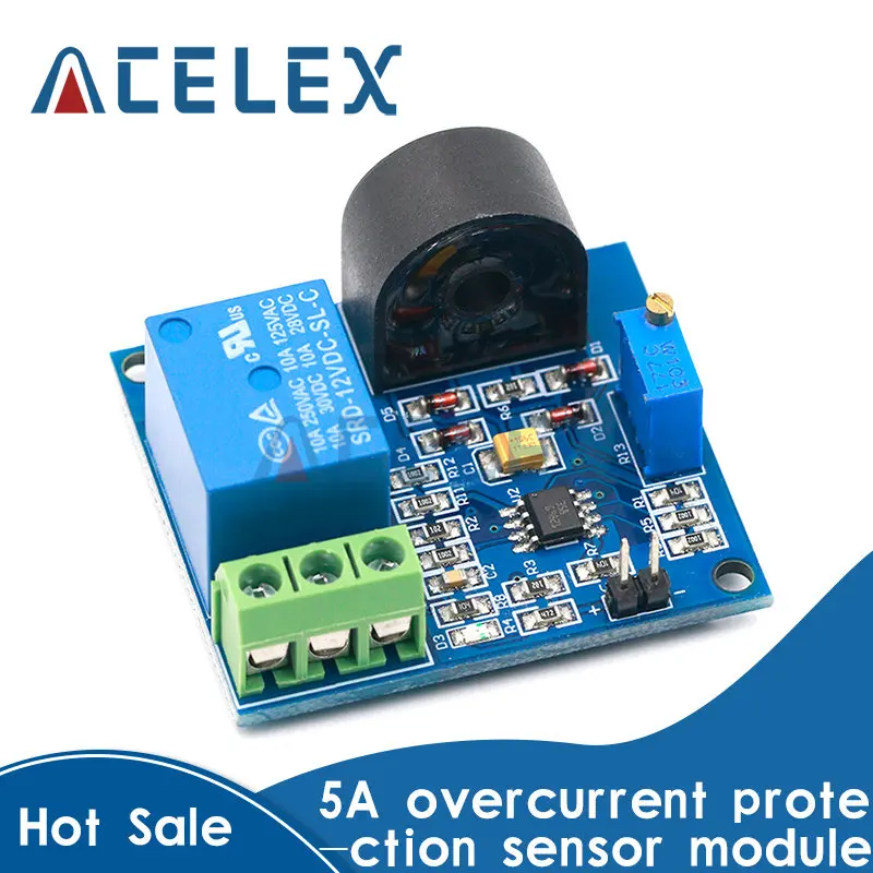 Relay Protection Module | Sensor Module - Ac Sensor Module 5v 12v 24v ...