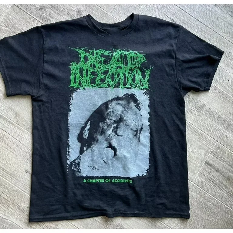 Dead Infection Band A Chapter Of Accidents Black Cotton T Shirt Full ...