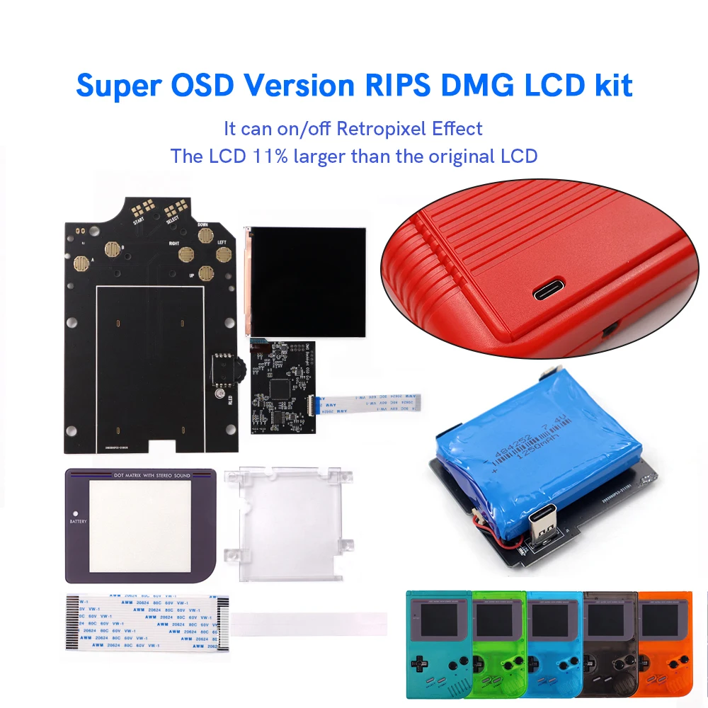 Pantalla-IPS-Q5-recargable-carcasa-de-Color-OSD-FRM-retroiluminaci-n ...