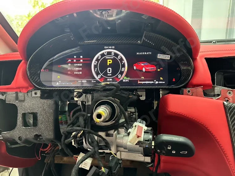 Car Digital Cluster Virtual Cockpit For Maserati GT/GC GranTurismo 2007 ...