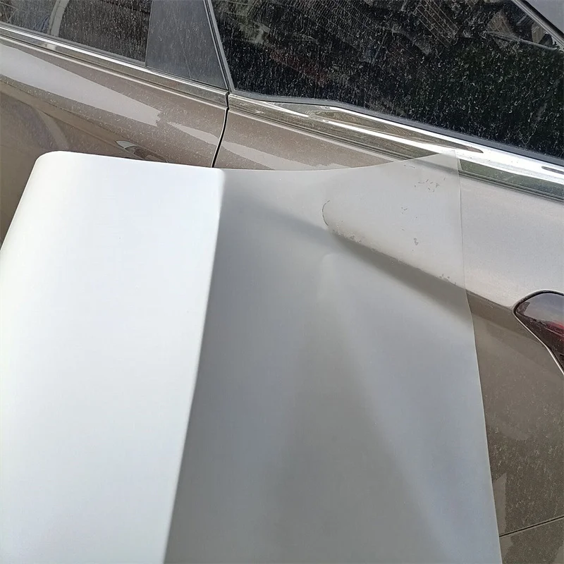 2 Layers Matte PPF Clear Protection vinyl film For Vehicle Paint ...