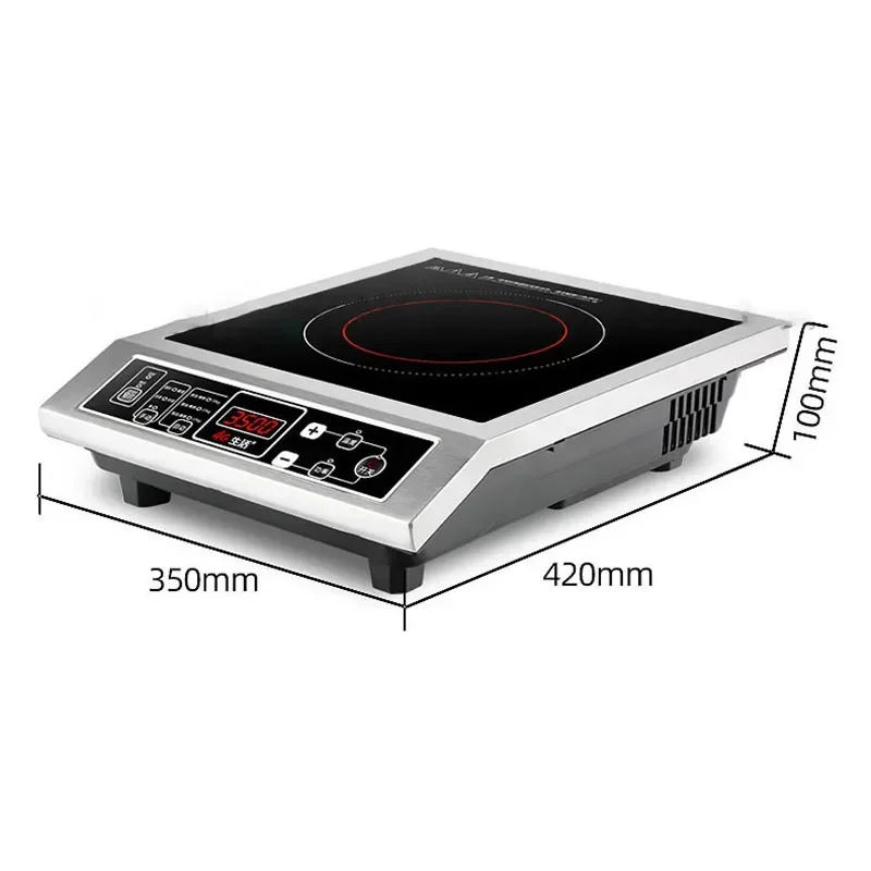 Induction-Cooker-3500W-High-power-Stir-frying-Button-commercial ...